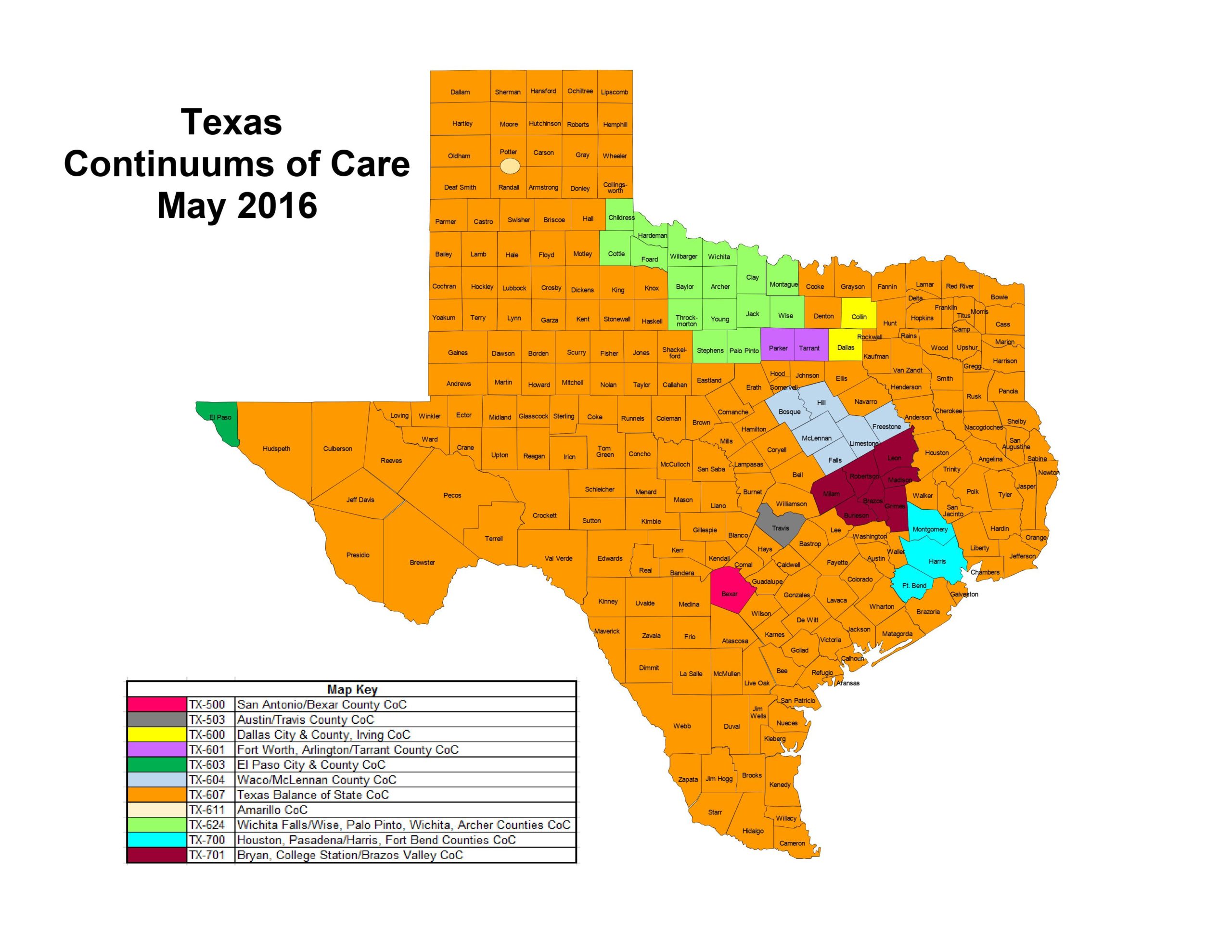 BoS_Map – Texas Homeless Network