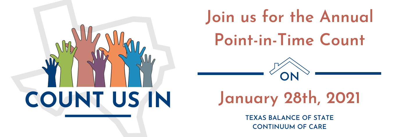 BoS PiT Volunteer – Texas Homeless Network