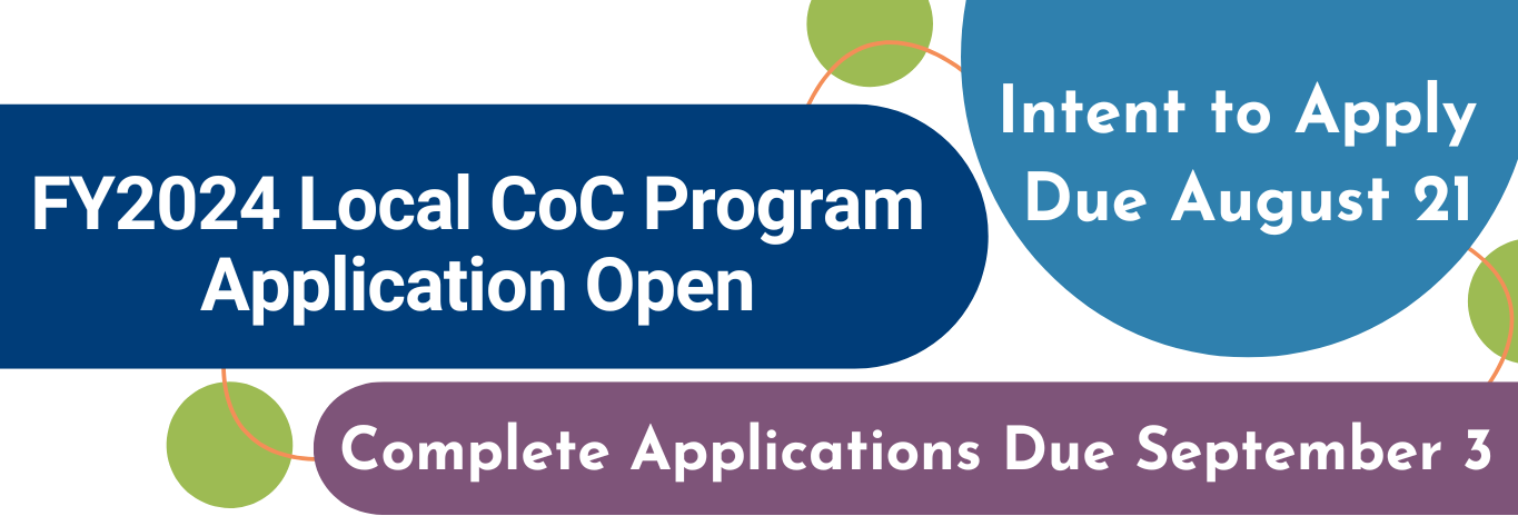 FY24 CoC Competition Website Banner – Texas Homeless Network